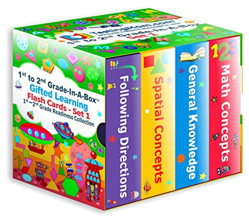 Gifted Learning Flash Cards Bundle - Educational Flash Cards for 6-8 ...