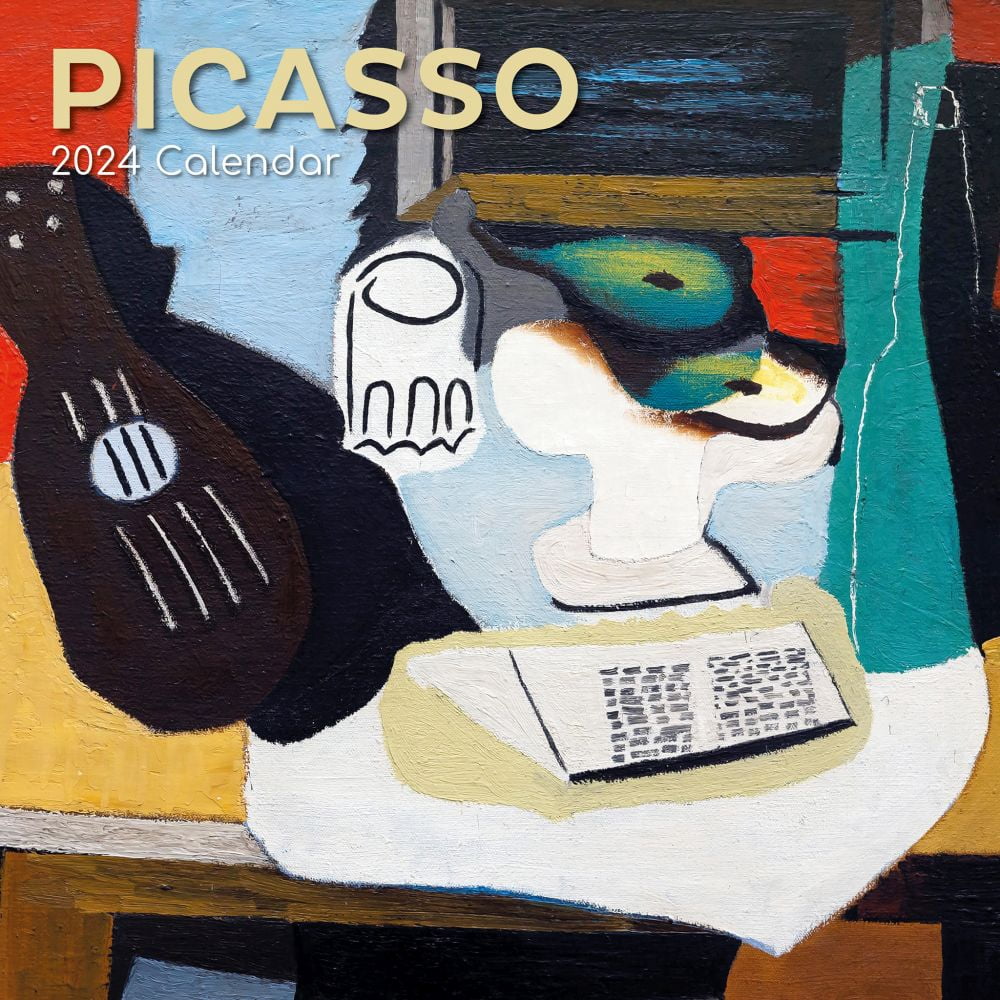Gifted Stationery, Picasso 2024 Wall Calendar - Walmart.com