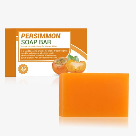 Giftesty 100g Mild Persimmon Soap for Body Odor Control,Effectively ...