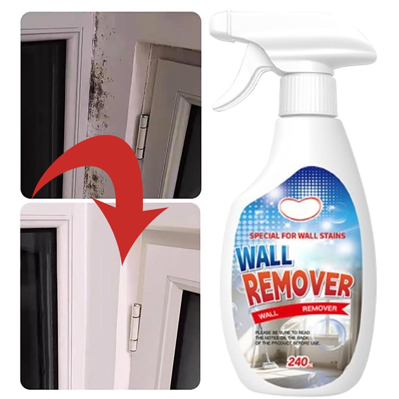 Giftesty Mold and Mildew Remover for Walls and Ceilings 240ML Antis and ...
