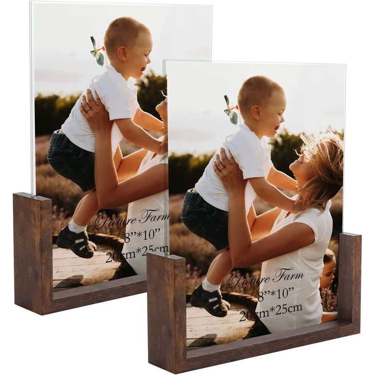 Double Sided Frame Silver Picture Frames Double Sided 6 Pack 5x7