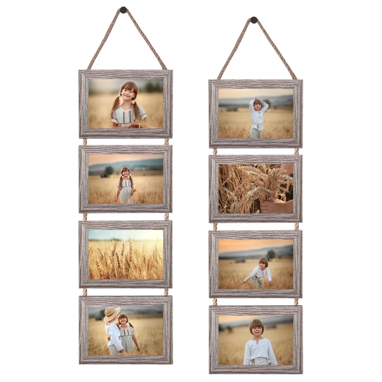 Giftgarden Unique Multi Photo Decorative 4x6 Hanging Picture Frame ...