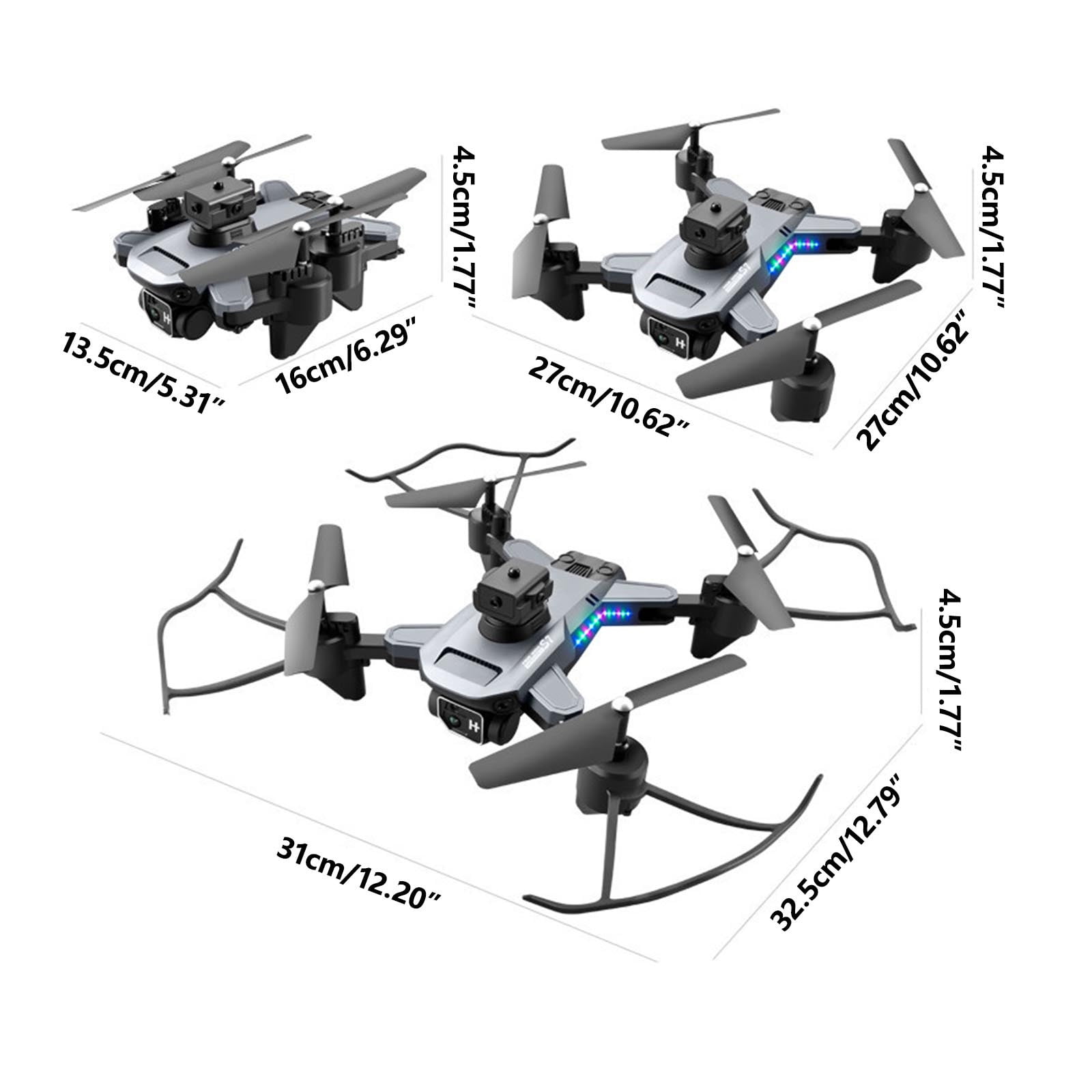 Gifts for 12 Year Old Boys, Drone for Kids, UAV with Adult 4K Camera, Headless Mode, Ultra-long ...