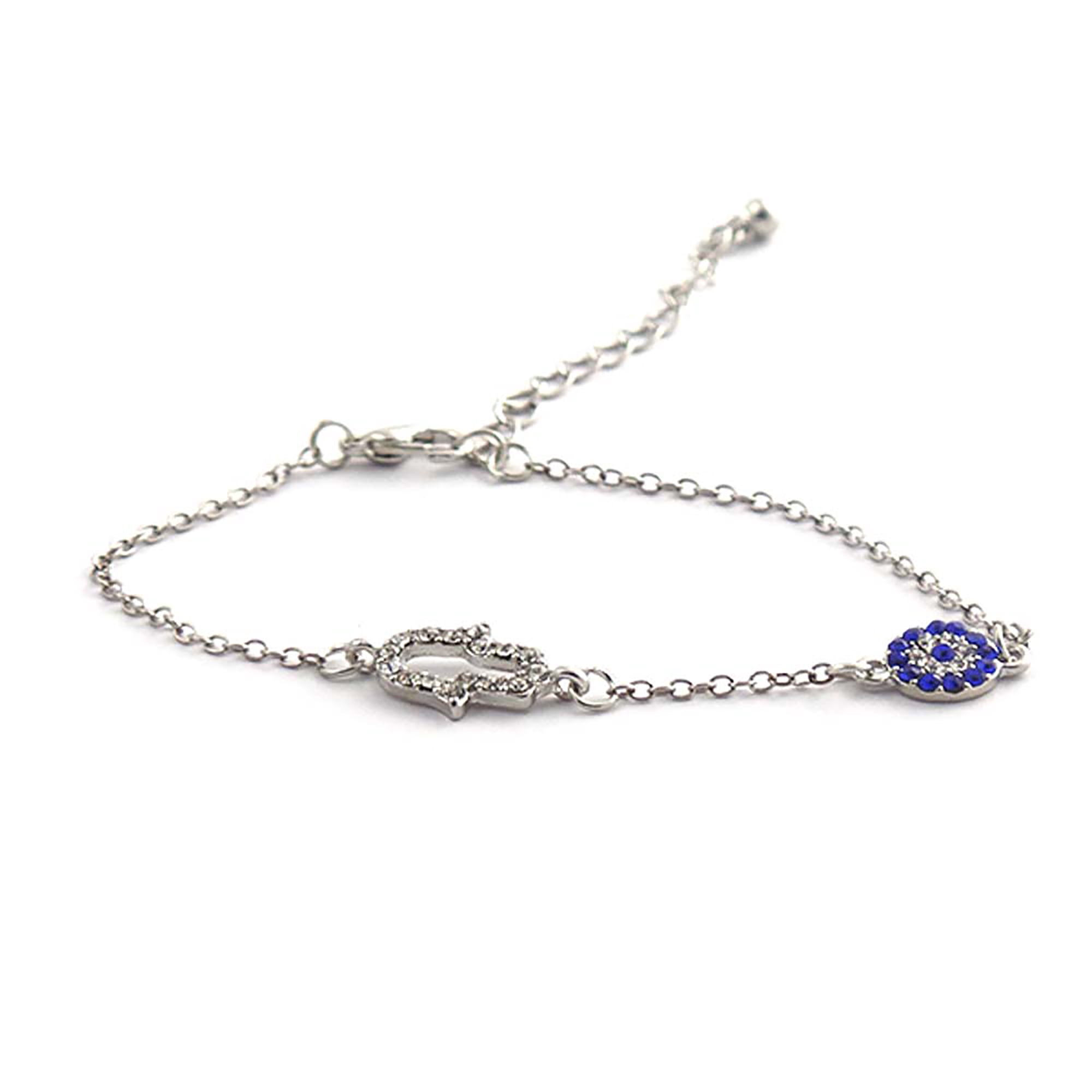 Gifts Are Blue Stylish Evil Eye Blue Bracelet or Anklet Jewelry - Good ...