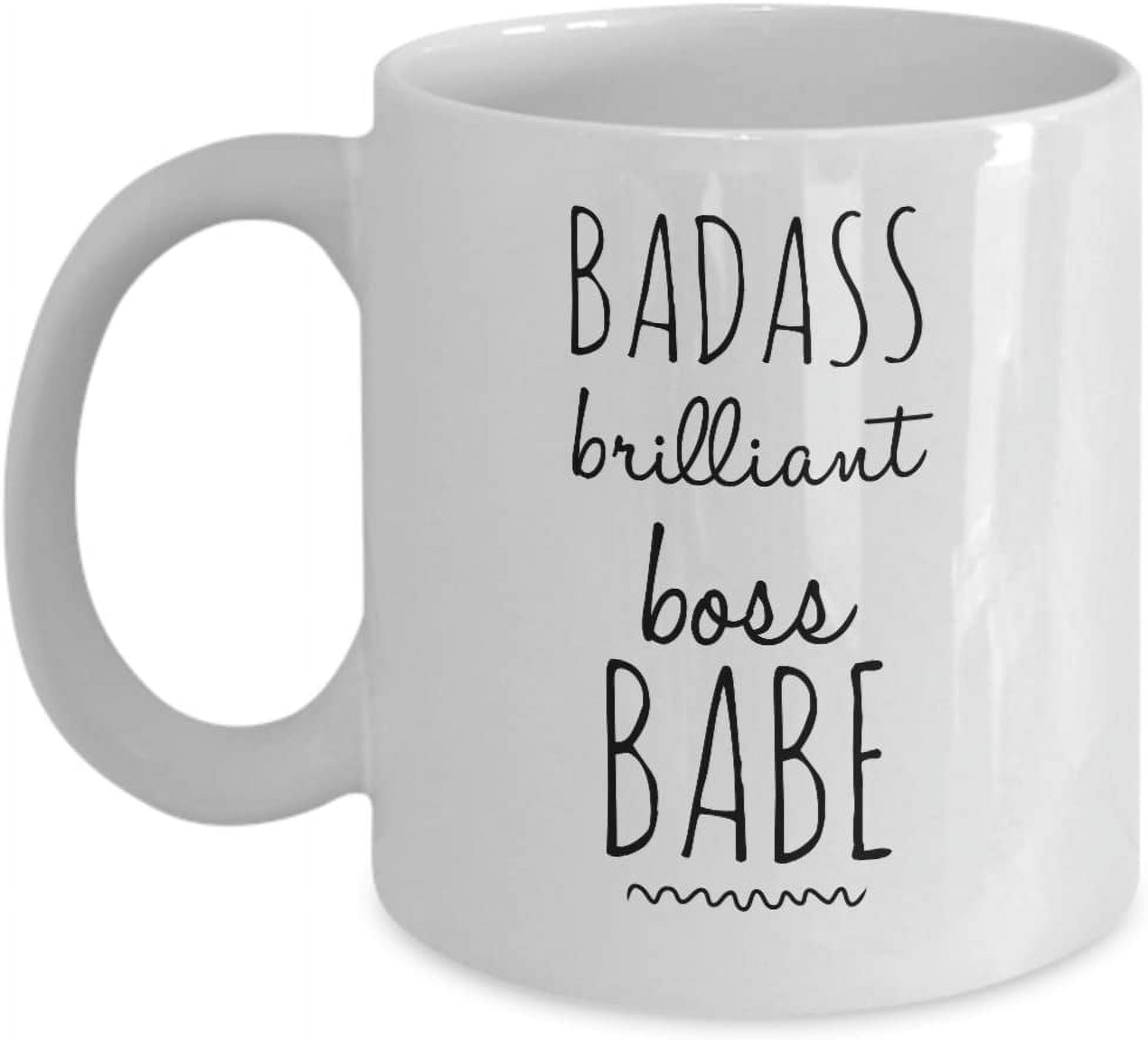 Gifts For Babe Boss - Boss Base Mug - Coffee Cup - Badass Brilliant ...