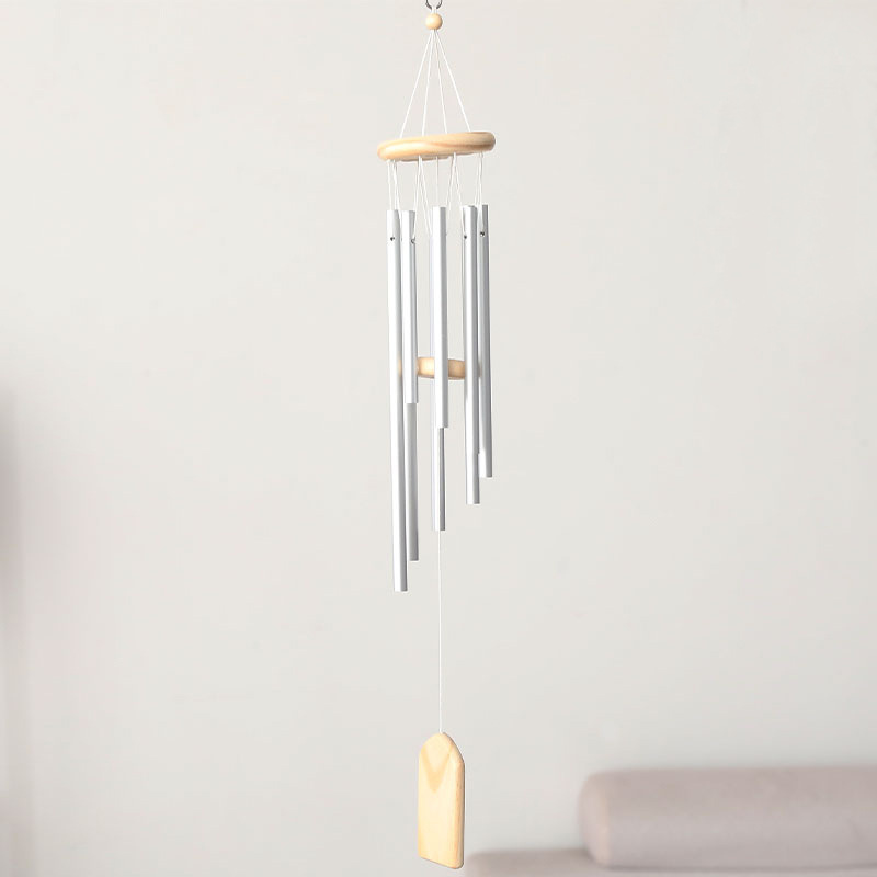 Gifts Bamboo Wind Chimes 8 Bamboo Wood Sound Tubes - Walmart.com