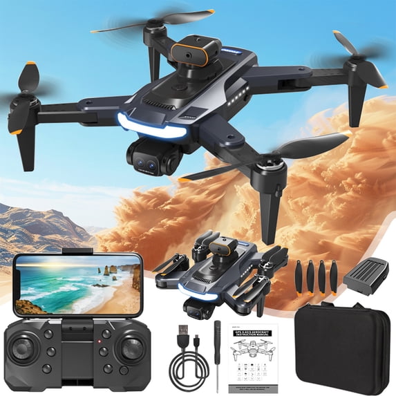 Gifts for Boys Age 13 Drone with ESC Camera Brushless Motor Remote ...