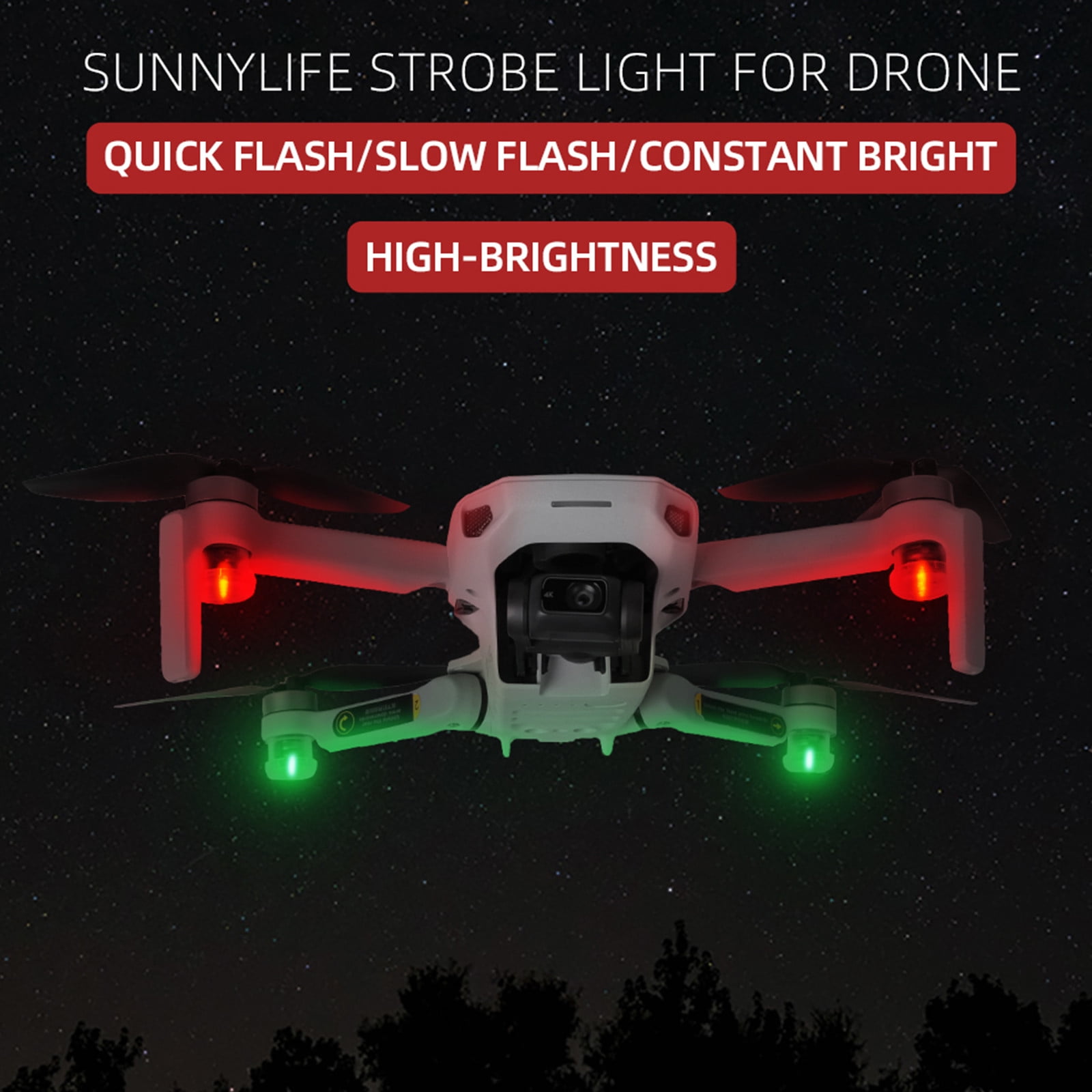 Gifts for Boys Age 8-12, Drones for Adults, Night Flying Signal Lamp Navigation Light LED Flash ...
