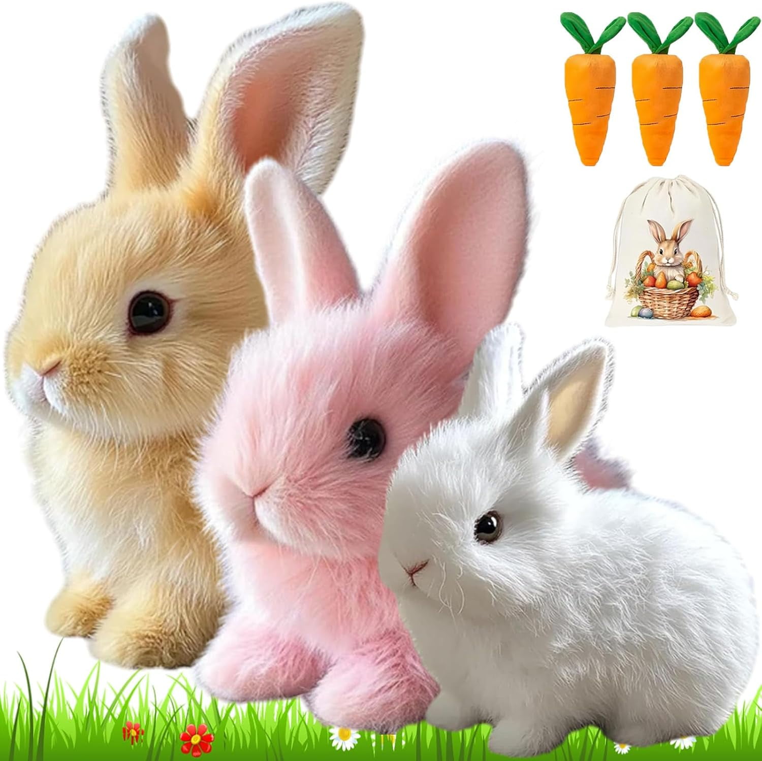Gifts Choice Midasn Realistic Bunny,PetsBoro™ BunnyPal,Sherum™ Vianys ...