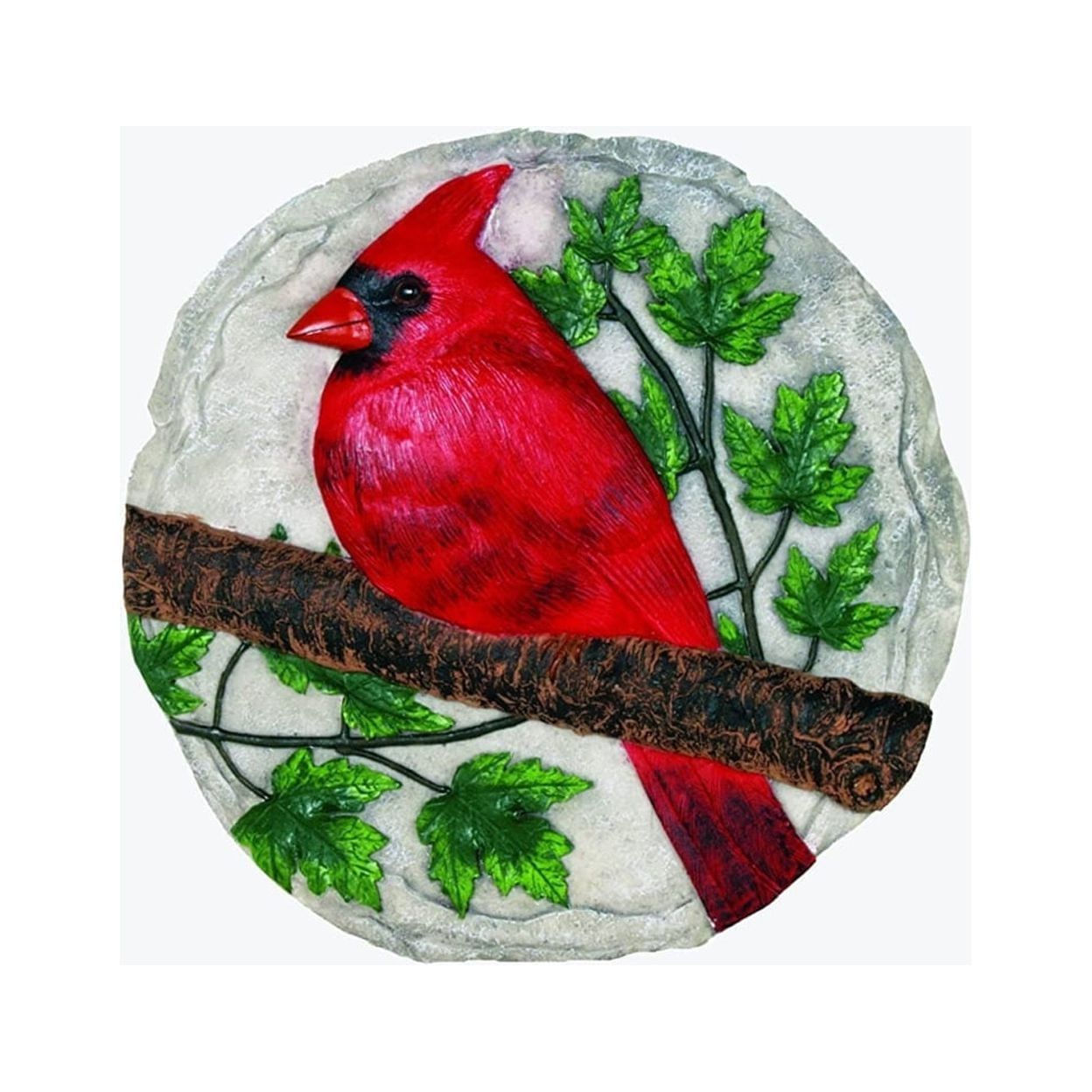 Red Cardinal Decorative Garden Stone - Walmart.com