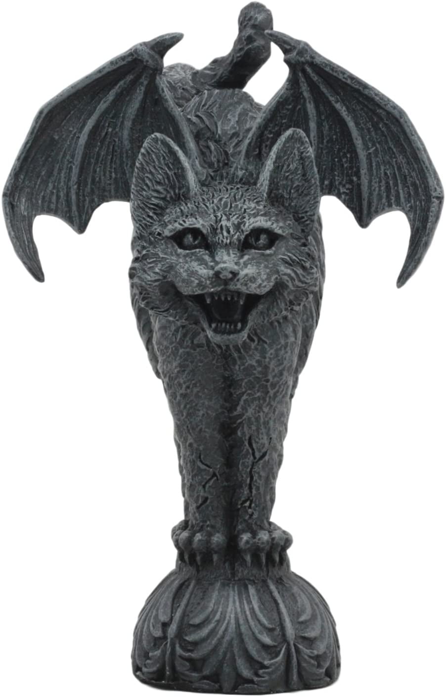 Gifts & Decor Ebros Bizarre Gothic Eureka Bat Winged Gargoyle Statue 7 ...