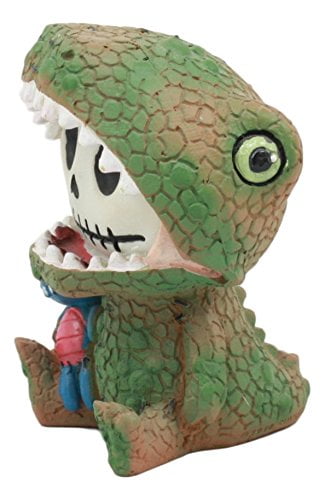 Gifts & Decor Ebros Tyrannosaurus Rex Dinosaur Furrybones Figurine 3 ...