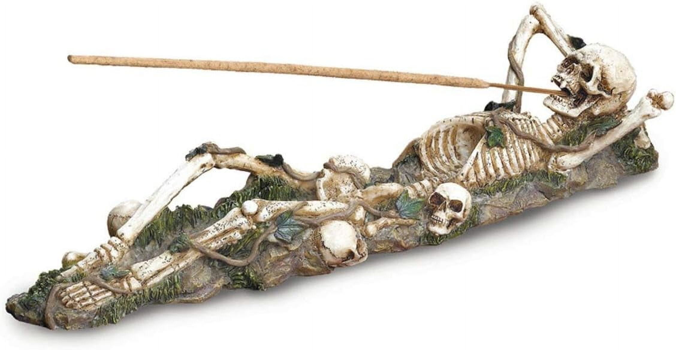 Gifts & Decor Skeleton Incense Burner Holder Collector - Walmart.com