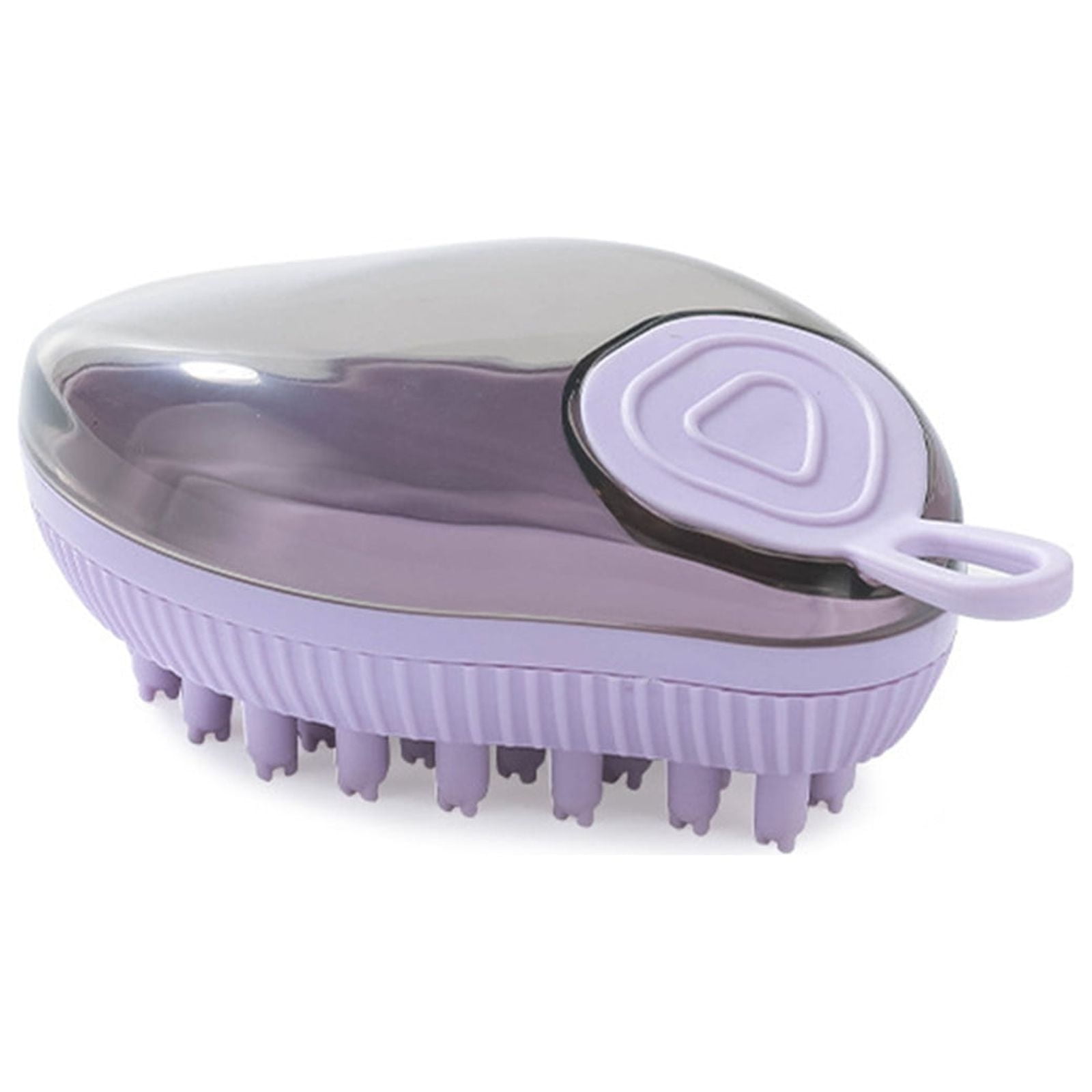 Gifts Dianli Pet Bath Massage Brush Shampoo Dispenser Bath Brush ...