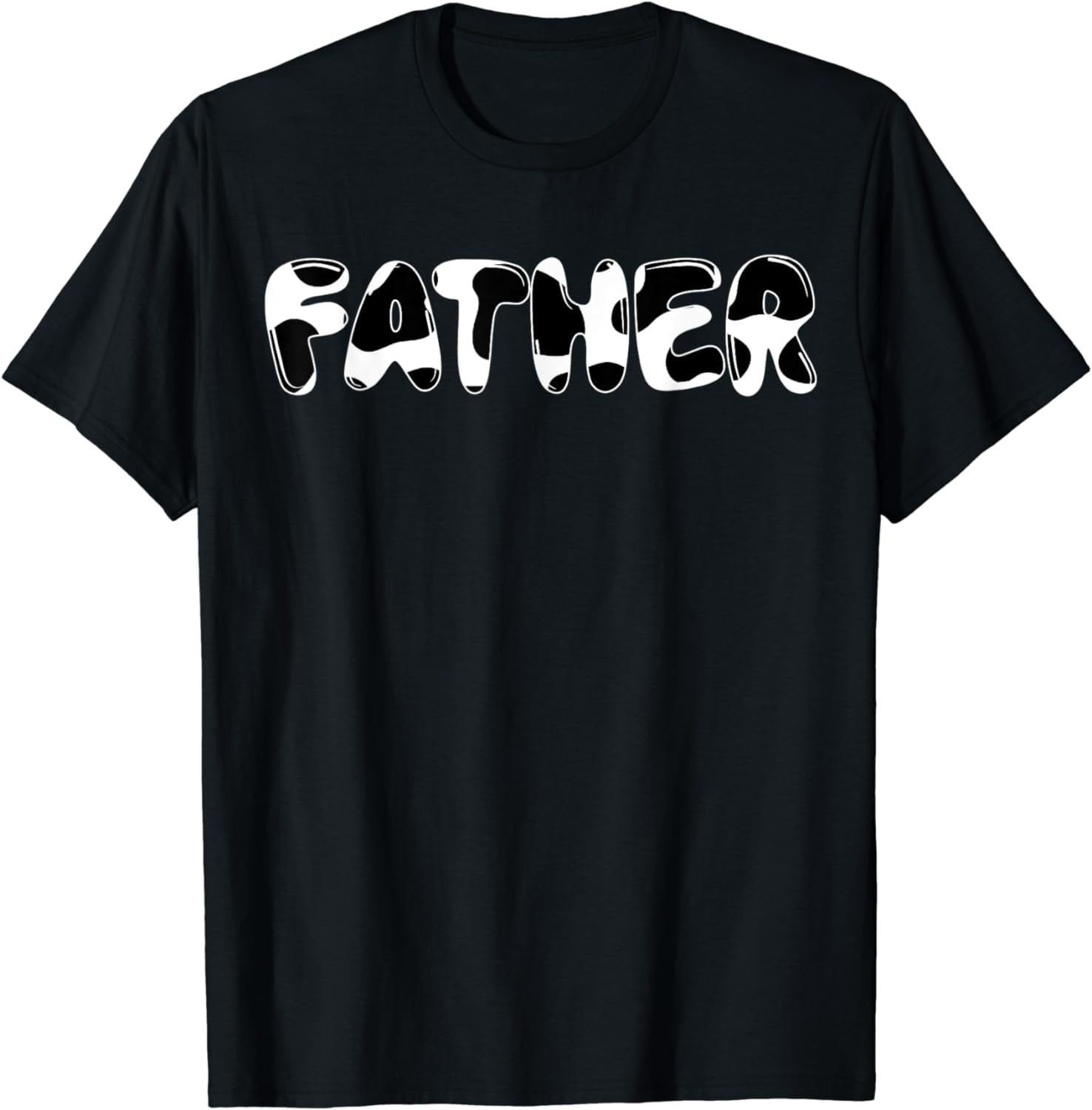 Gifts Father Cow Print Cow Pattern T-Shirt - Walmart.com
