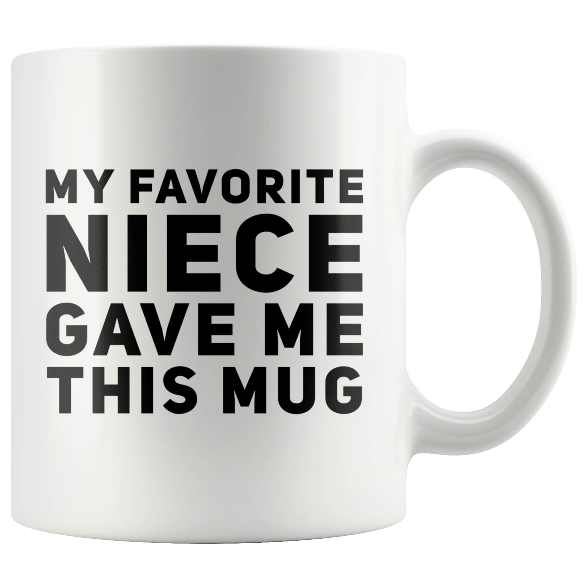 Fun Niece Ts Being My Niece Is Really The Only T You Need Niece Two Tone 11oz Mug From