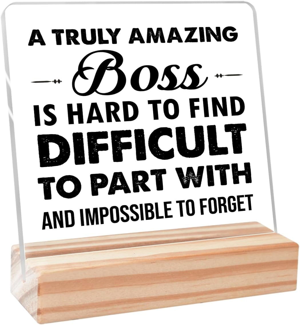 Gifts For Boss,Inspirational Office Gifts For Boss Leader,Boss Gift ...