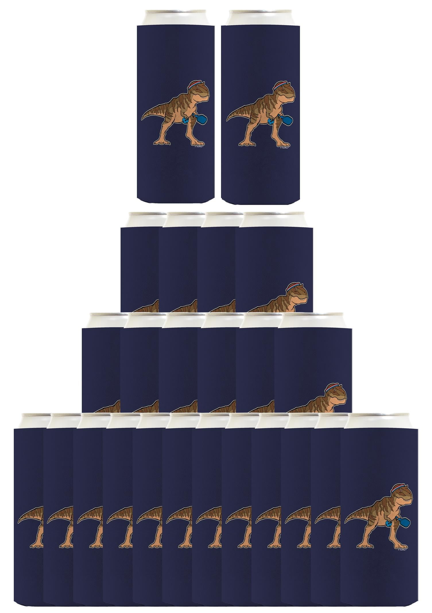 Gifts For Pickleball Players T-Rex Playing Pickleball 24-Pack Ultra ...