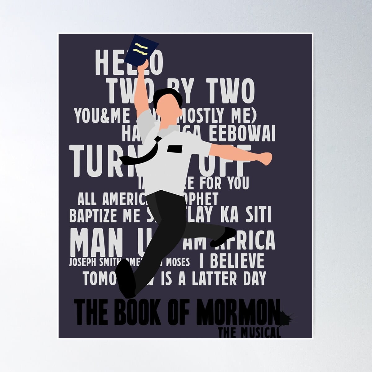 Gifts For Women Latter Day Saints Day Saint The Book Of Mormon Poster ...