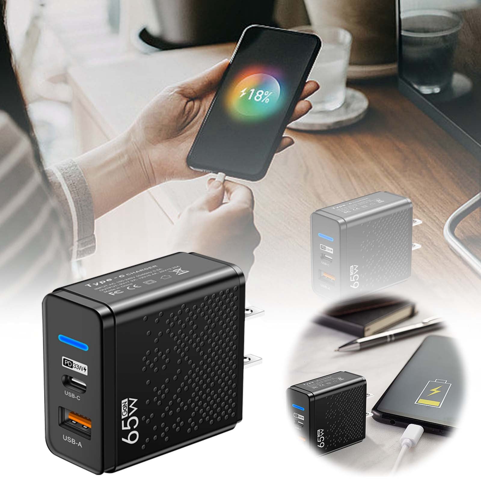 Gifts Full Of Thought Led Type C Wall Charger Charging Block Phone Usb ...