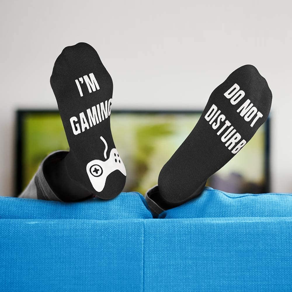 Gifts Gaming Socks Christmas Stocking Fillers for Teenage Boys Girls ...