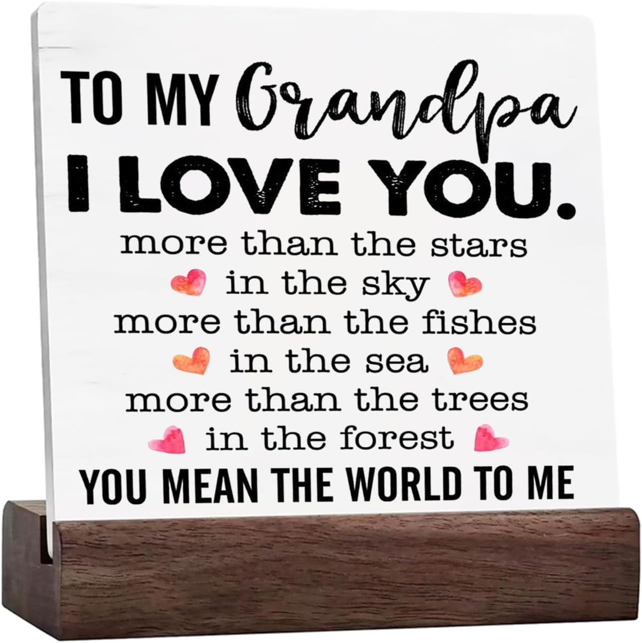 Gifts for Grandfather Papa from Grandson Granddaughter,to My Grandpa ...