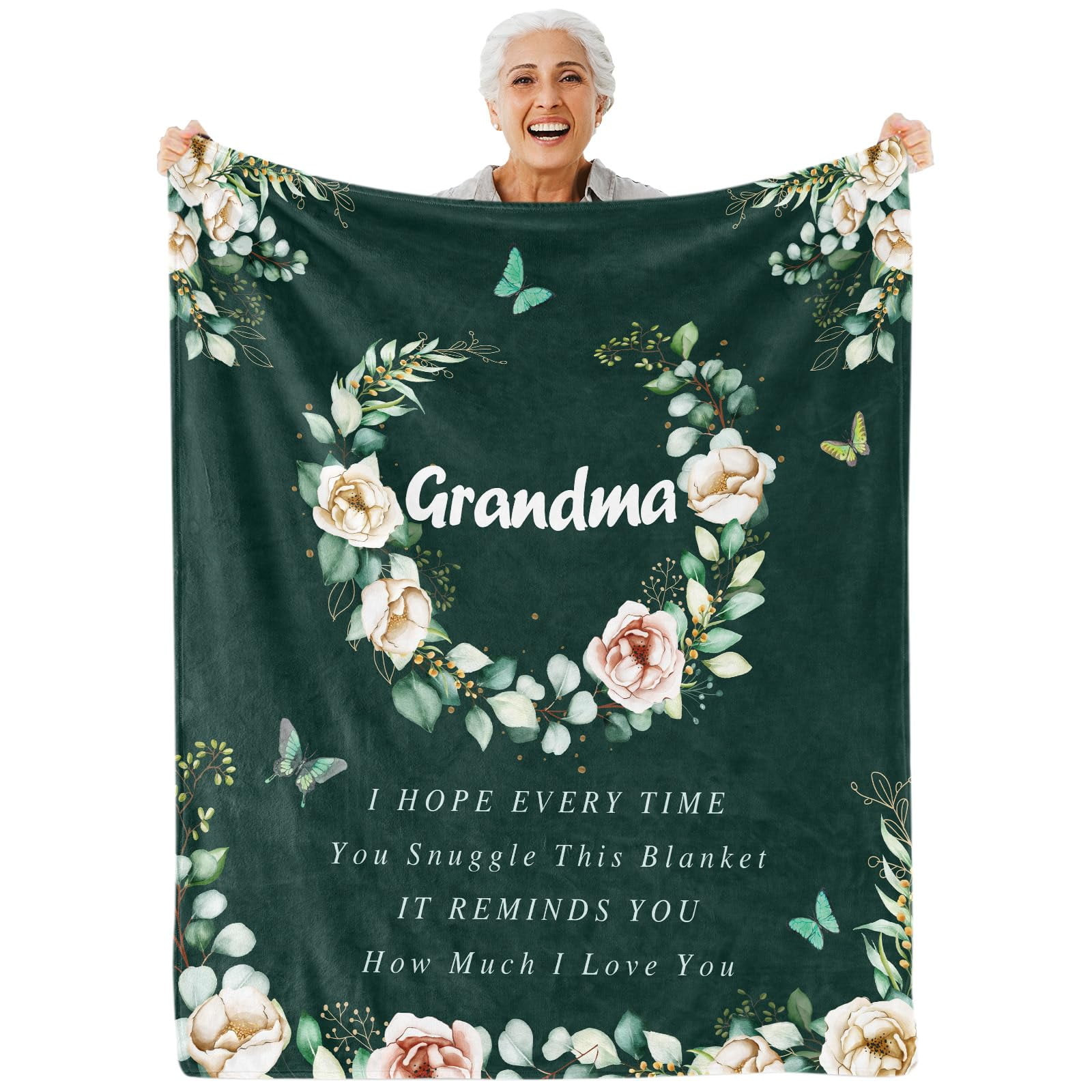 Gifts for Grandma To My Grandma Throw Blanket Ultra Soft Best Grandma ...