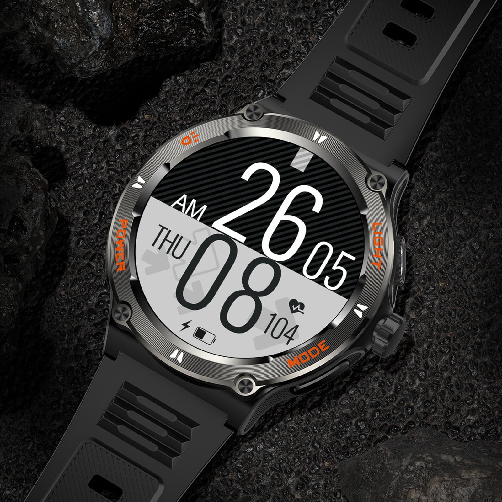 Gifts for Him Wzzjkit Smart Watch, Sports Watch HD Smart Bracelet ...