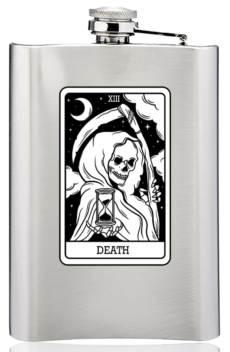 Gifts Infinity 8 Oz. arot Card - 24 Major Arcana Cards Available Flask ...