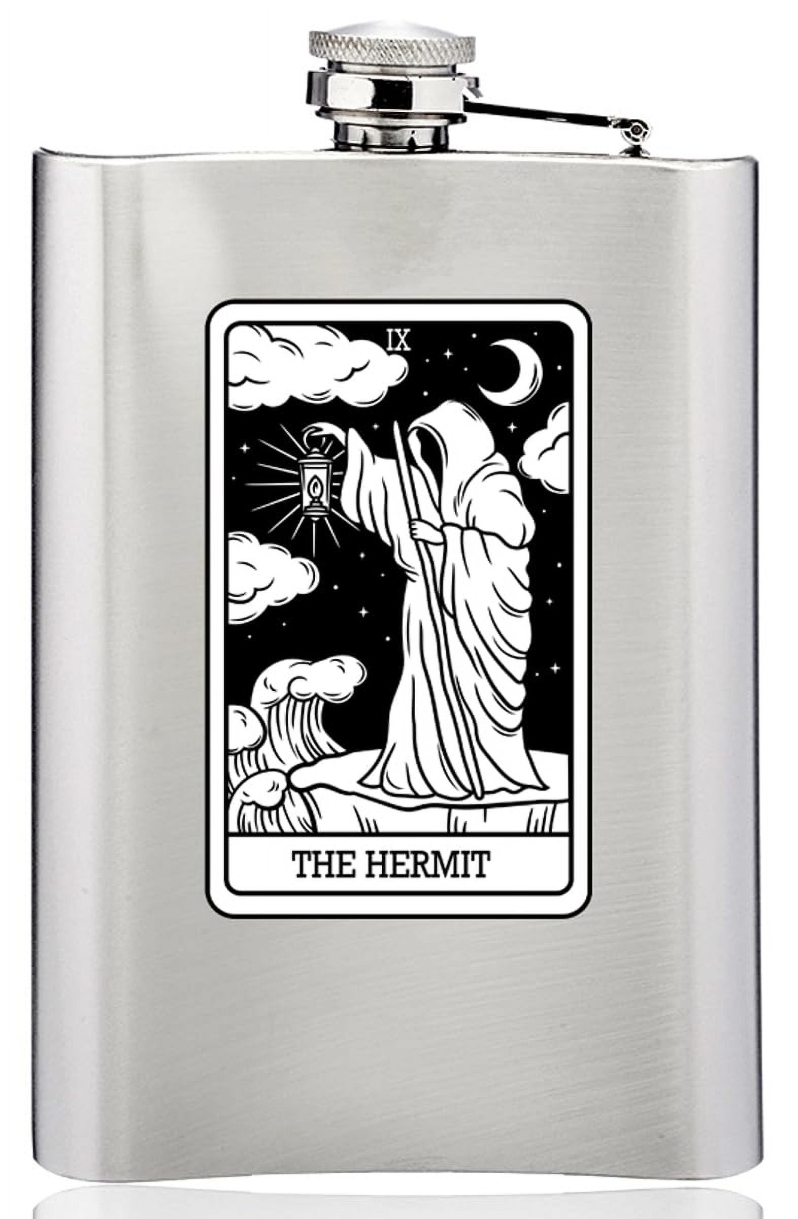 Gifts Infinity 8 Oz. arot Card - 24 Major Arcana Cards Available Flask ...