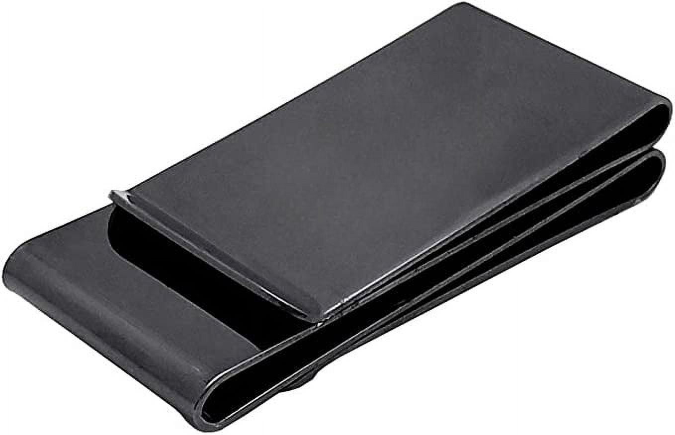 Gifts Infinity Double Sided Metal Money Clip ( Double Sided Ice Black ...