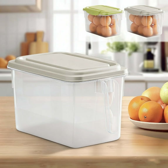 Gifts Kcavykas Fridge Organizer Refrigerator Storage Container 4.5L ...