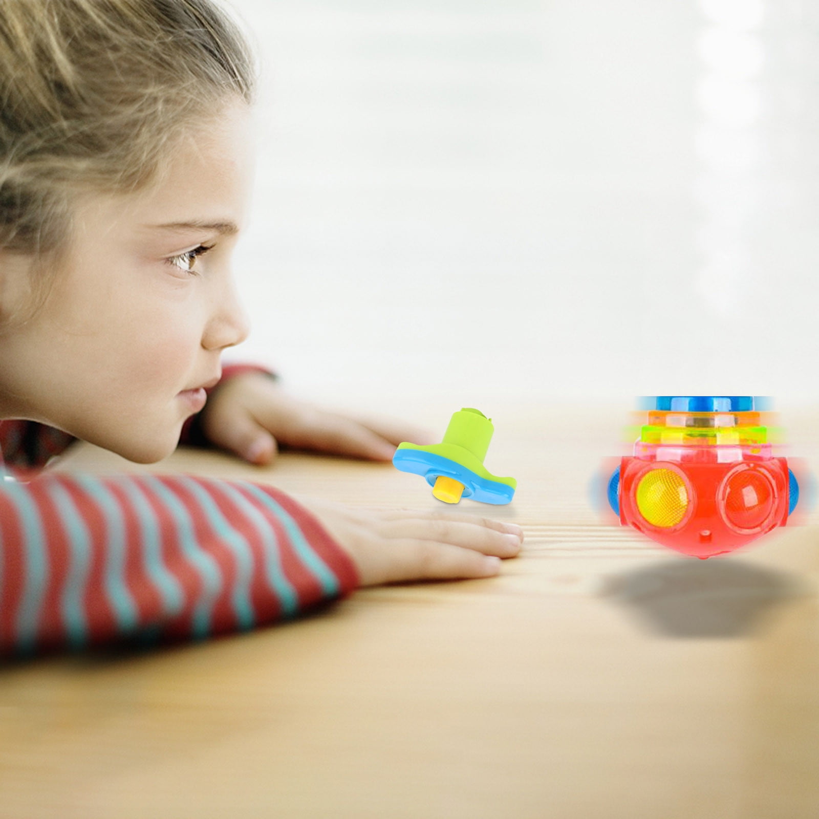 Gifts for Kids Deals! Light Up Spinning Tops for Kids Flashing LED ...