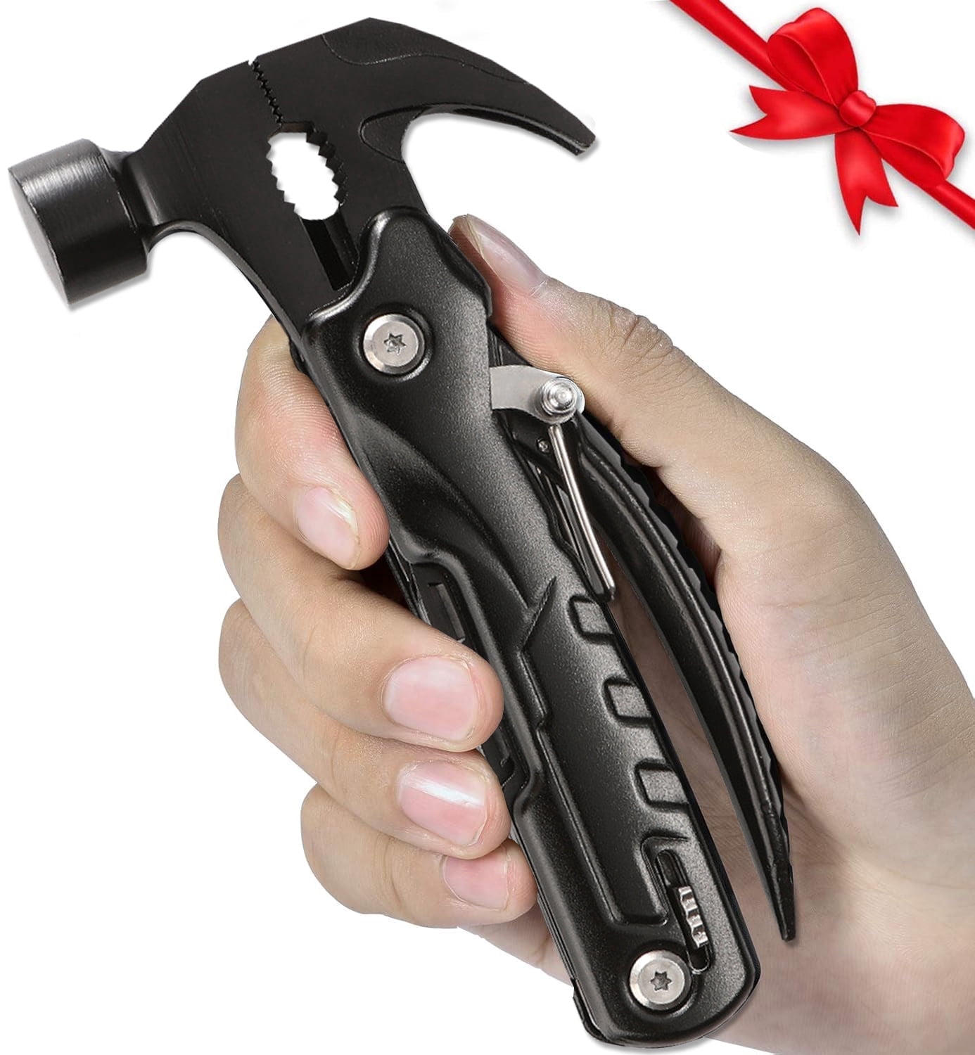 Gifts for Men, 15 in 1 Hammer Multitool, Fathers Gifts for Men Dad Him ...