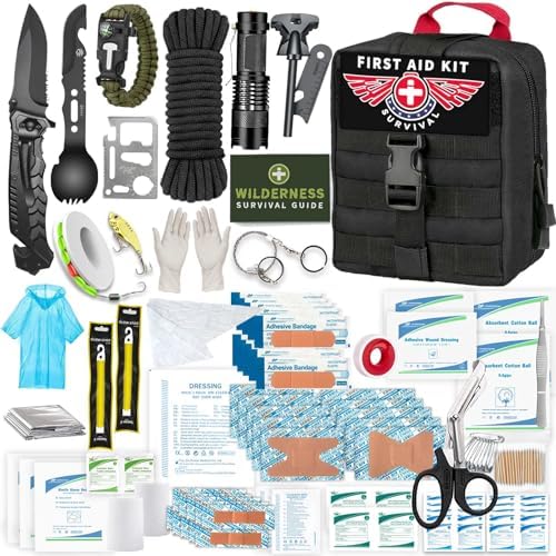 Gifts for Men Dad Him Christmas - Survival Gear and Equipment 12 in 1 ...