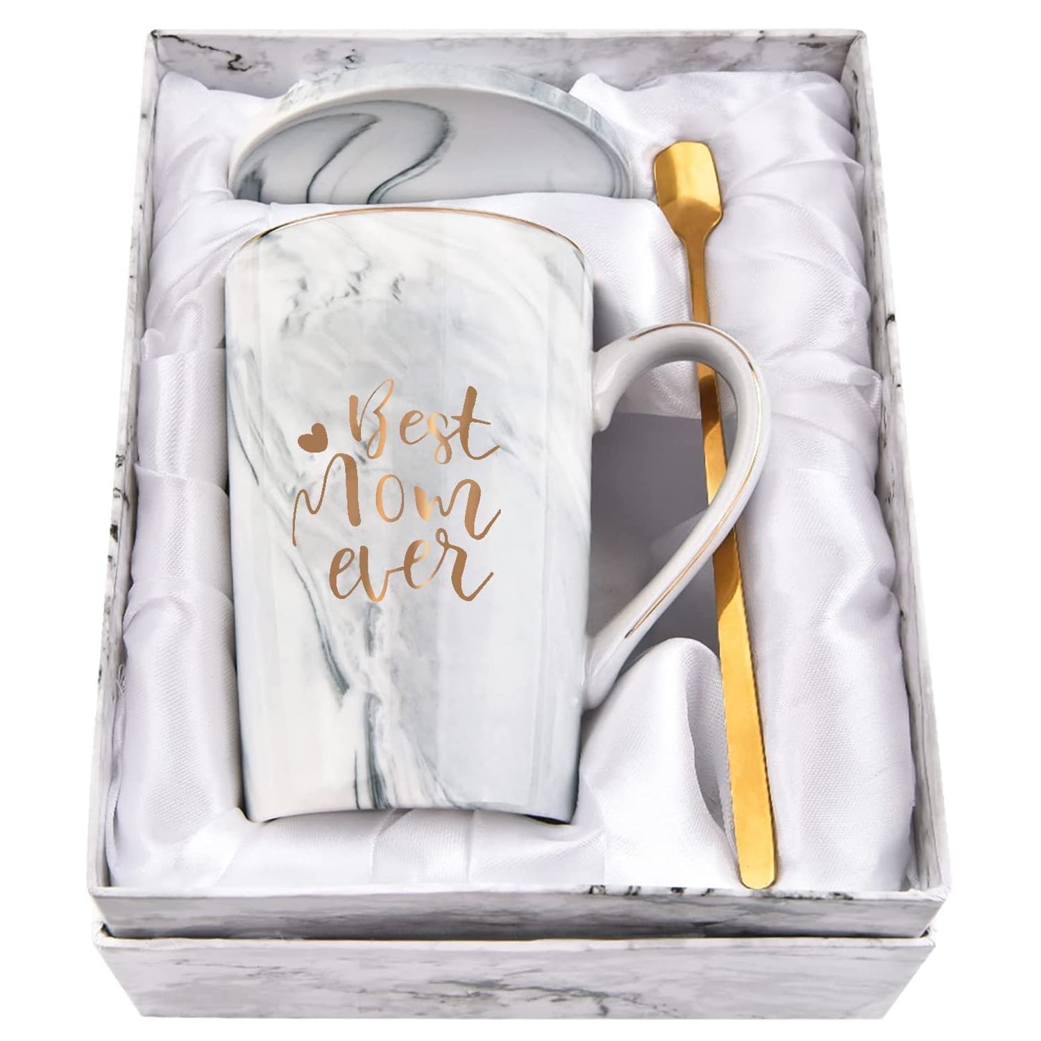 Futtumy 14 fl oz Gray Marble Ceramic Mug - Best Mom Ever Coffee Mug ... Futtumy 14 fl oz Gray Marble Ceramic Mug - Best Mom Ever Coffee Mug ...