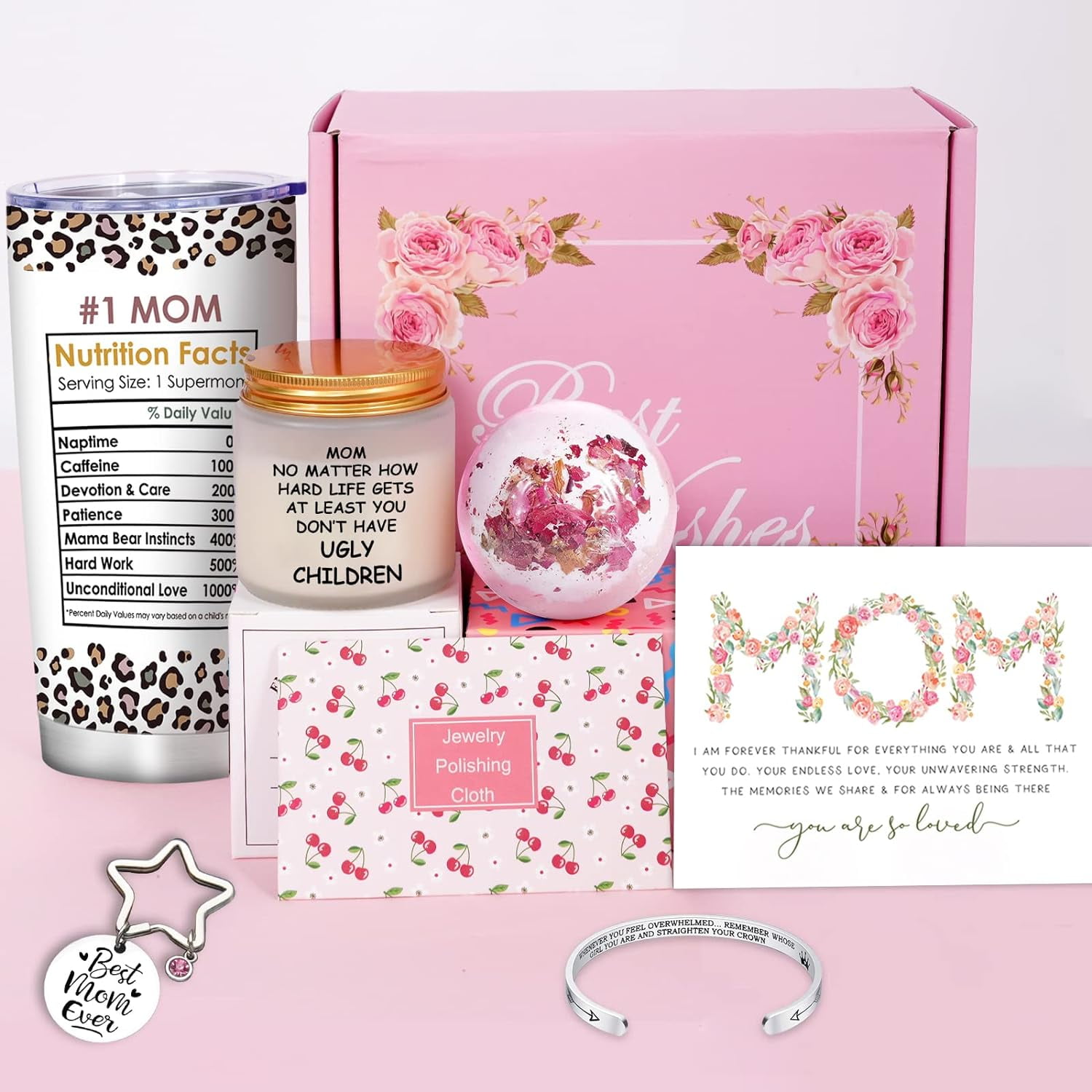 Gifts for Mom from Daughter or Son, Best Mom Ever Gifts, Birthday Day ...