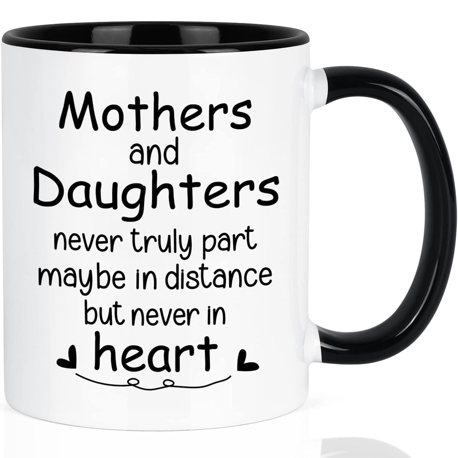 Gifts for Mom - Mom Coffee Mug, Mothers and Daughters Never Truly Part ...