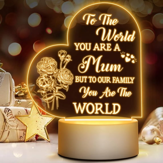 Gifts for Mum, Mum Gifts from Daughter Son, Mum Birthday Gifts Night ...