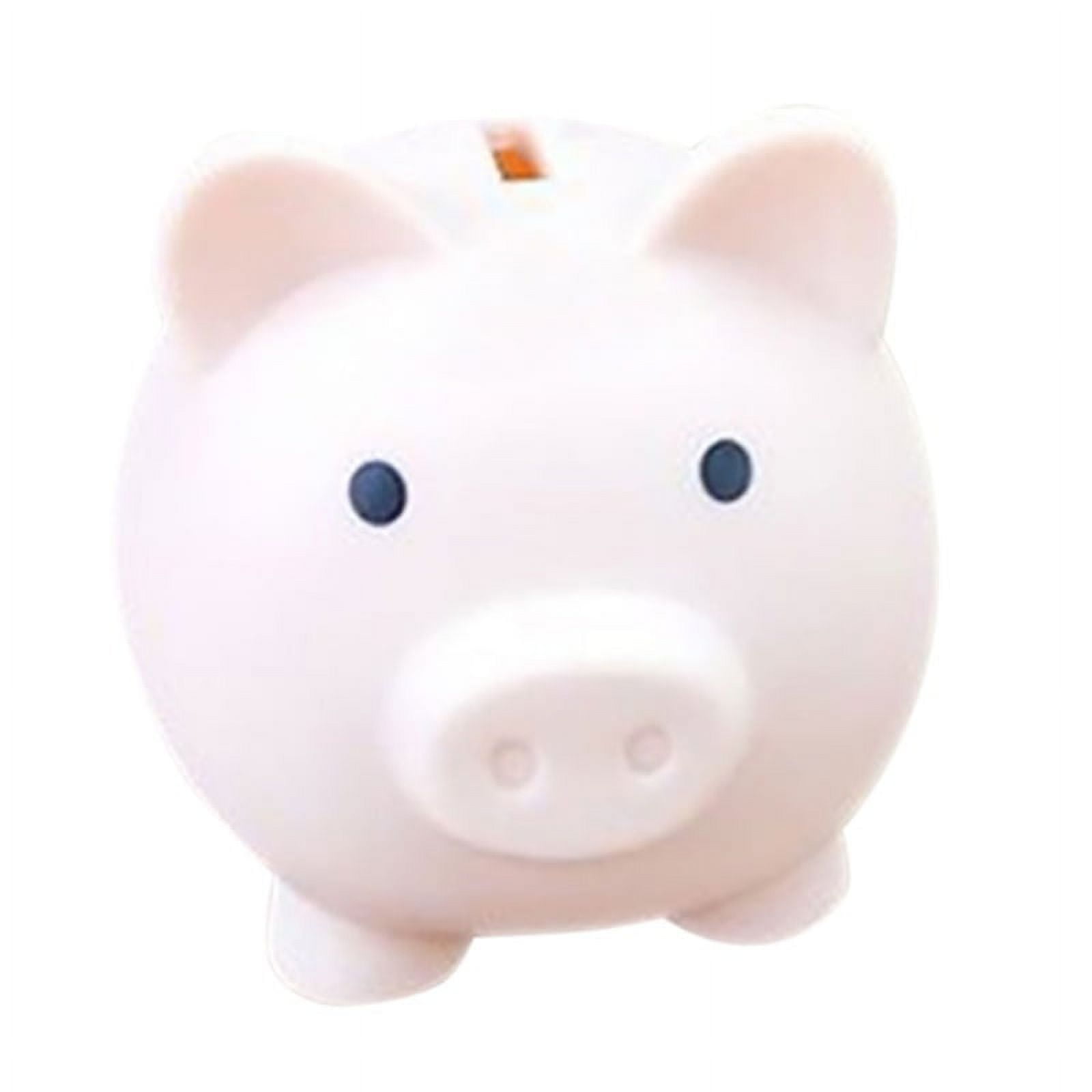 Gifts Pink Pig Money Box Toy Coin Savings Piggy Bank with Hearts for ...
