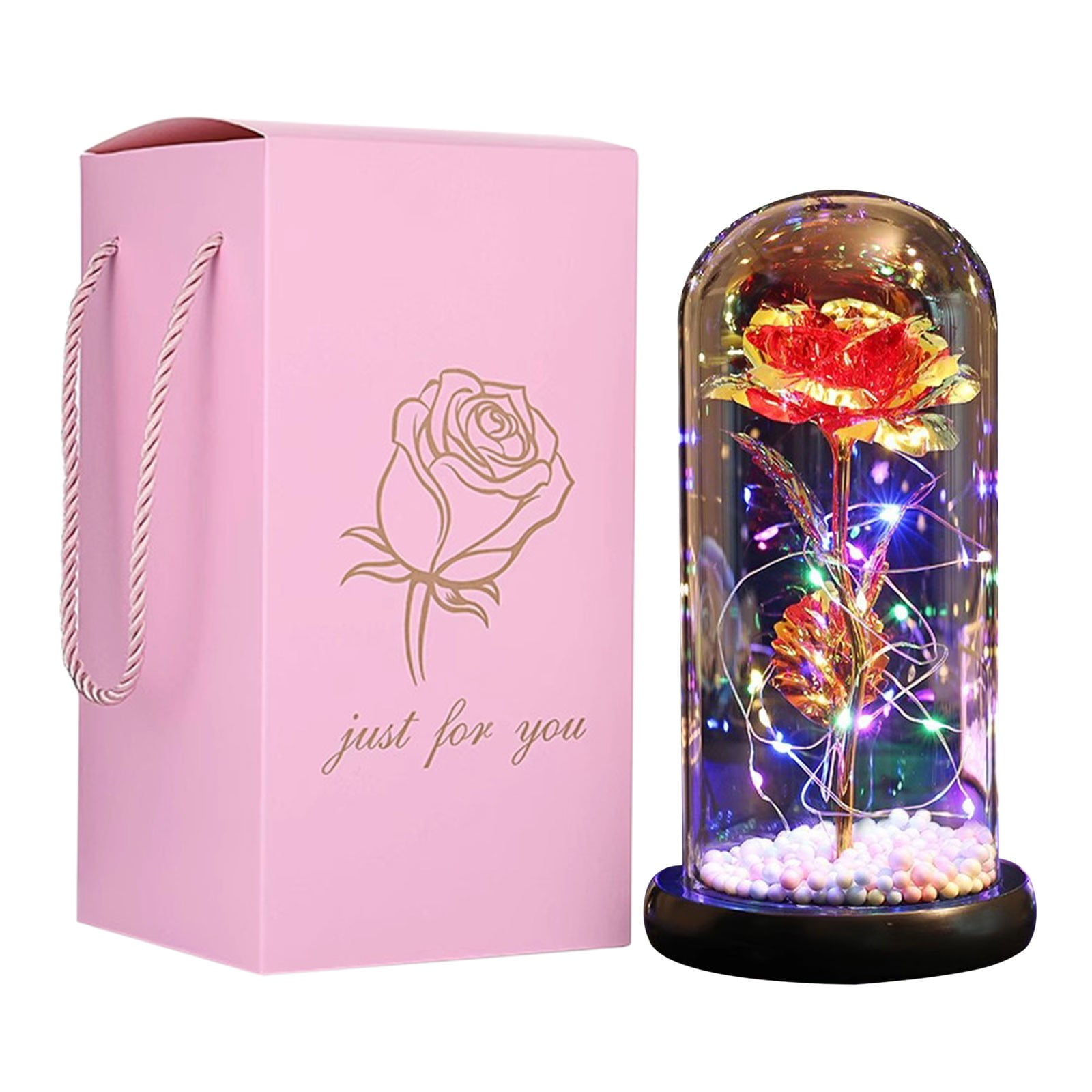 Gifts， Rose Gifts For Galaxy Flower Rose Unique Gifts For Valentine's ...