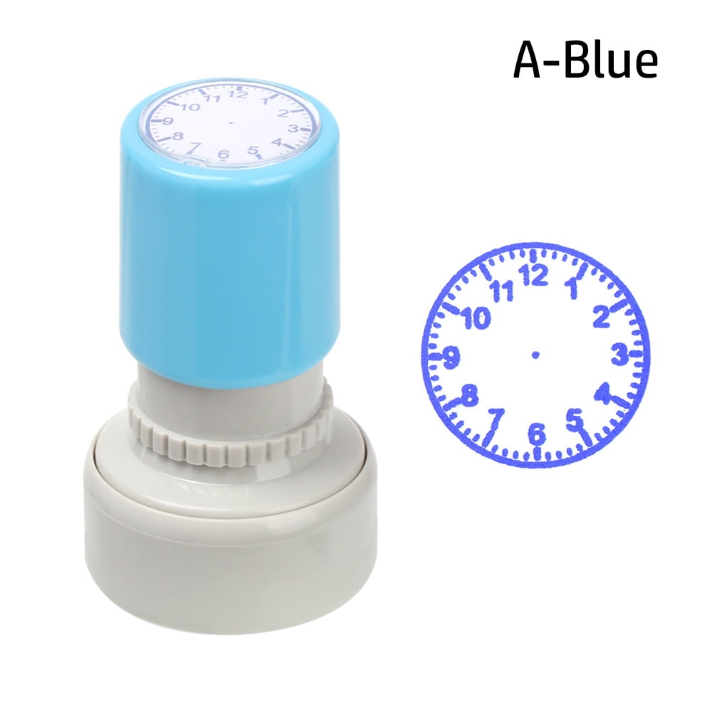 Gifts Stamps Teaching Aids Kids Toy Student Teaching Tools Clock Stamp ...