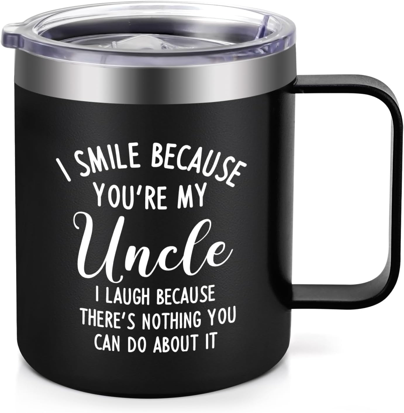Gifts for Uncle-LiqCool Uncle Coffee Mugs ,I Smile Because You're My ...