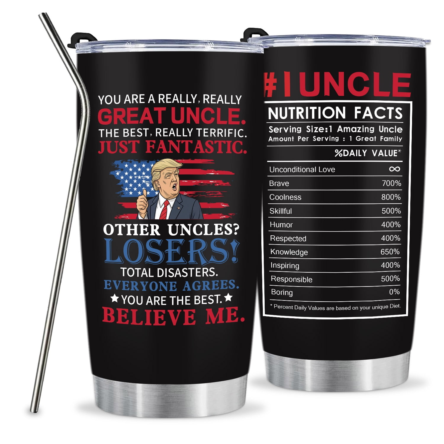 Gifts for Uncle from Niece,Funny Uncle Gifts for Birthday from Nephew ...