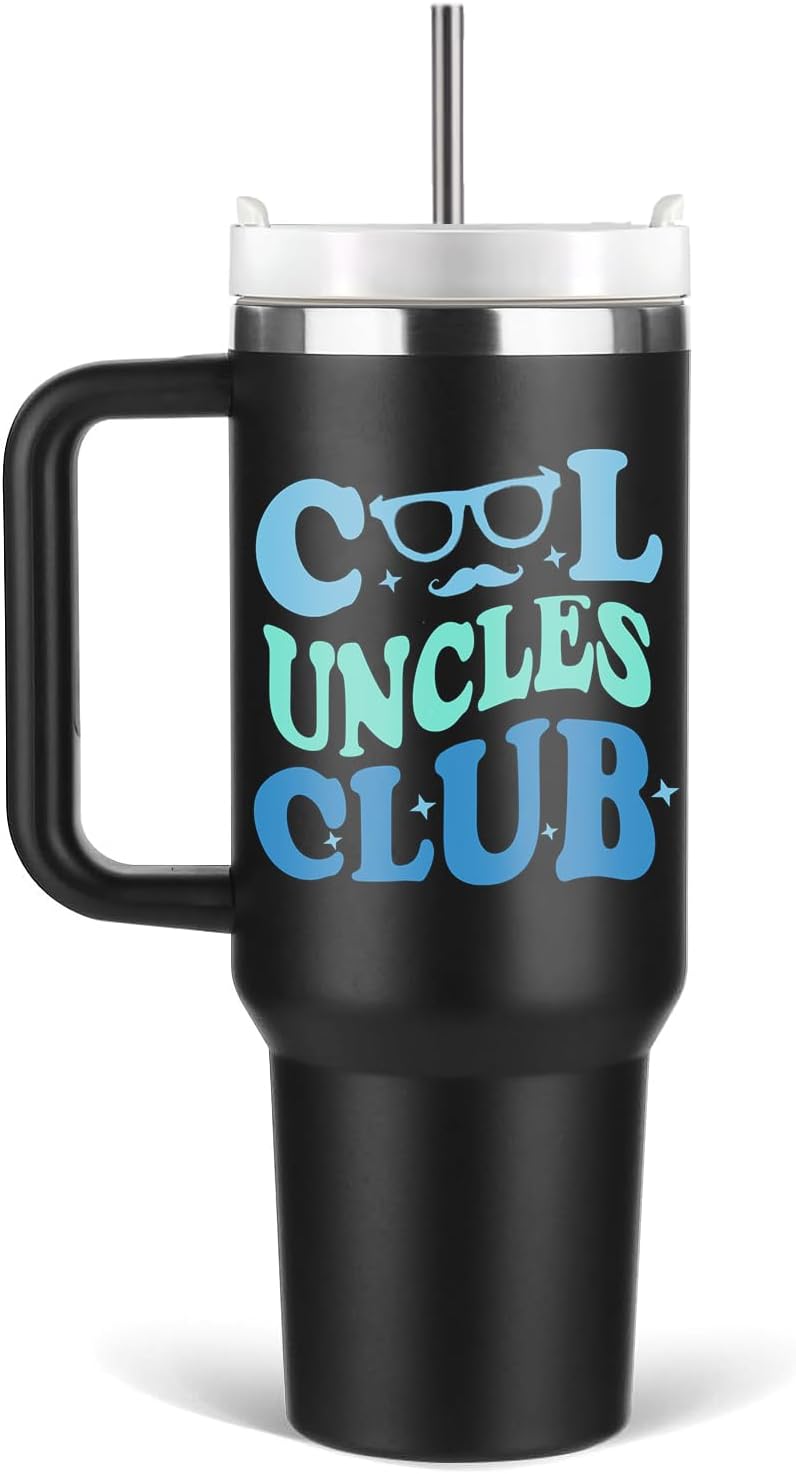 Gifts for Uncle from Niece, Nephew, Cool Uncles Club Funny Fathers Day ...
