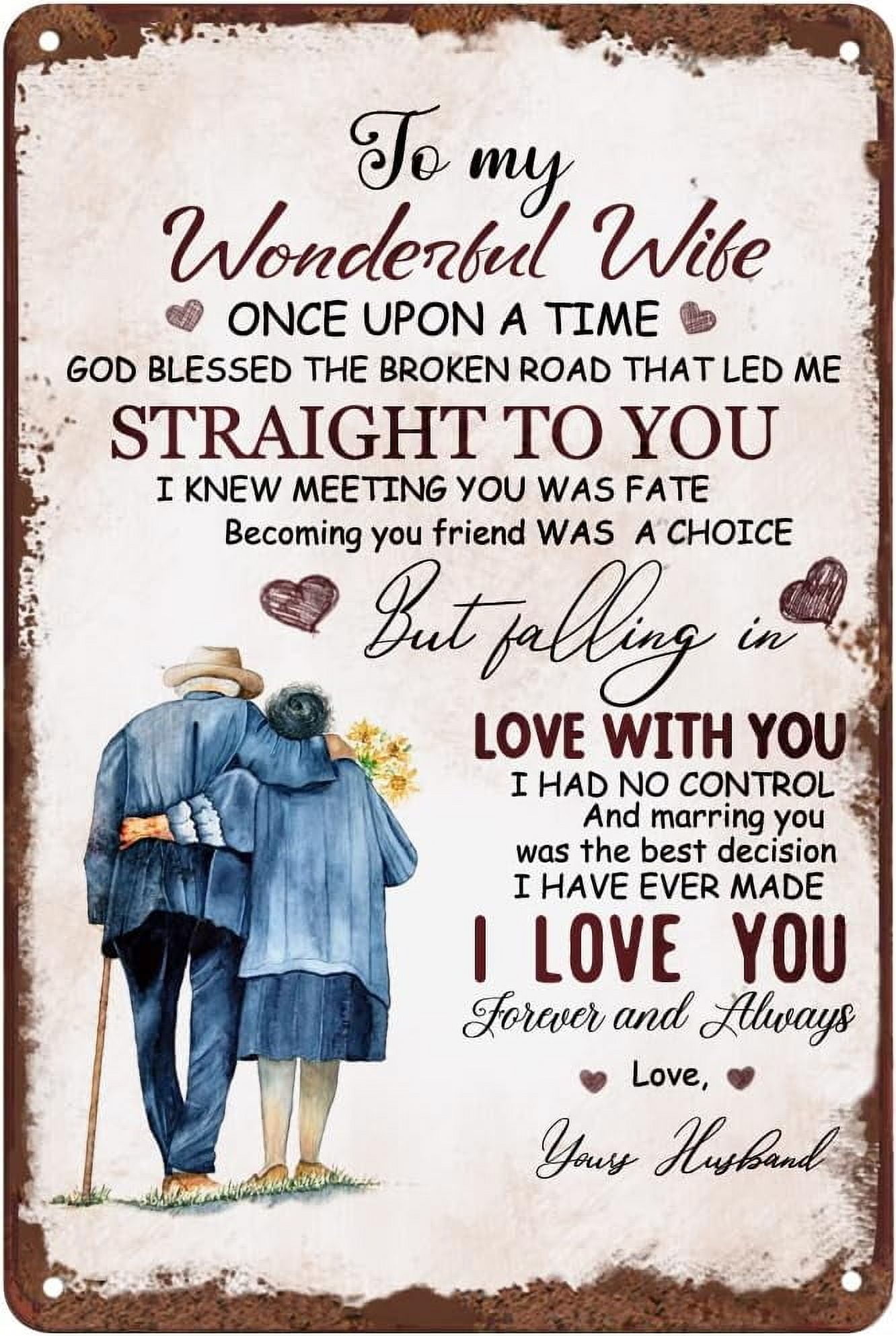 Gifts for Wife, Wedding Anniversary Romantic Gifts for Her, to My Wife ...