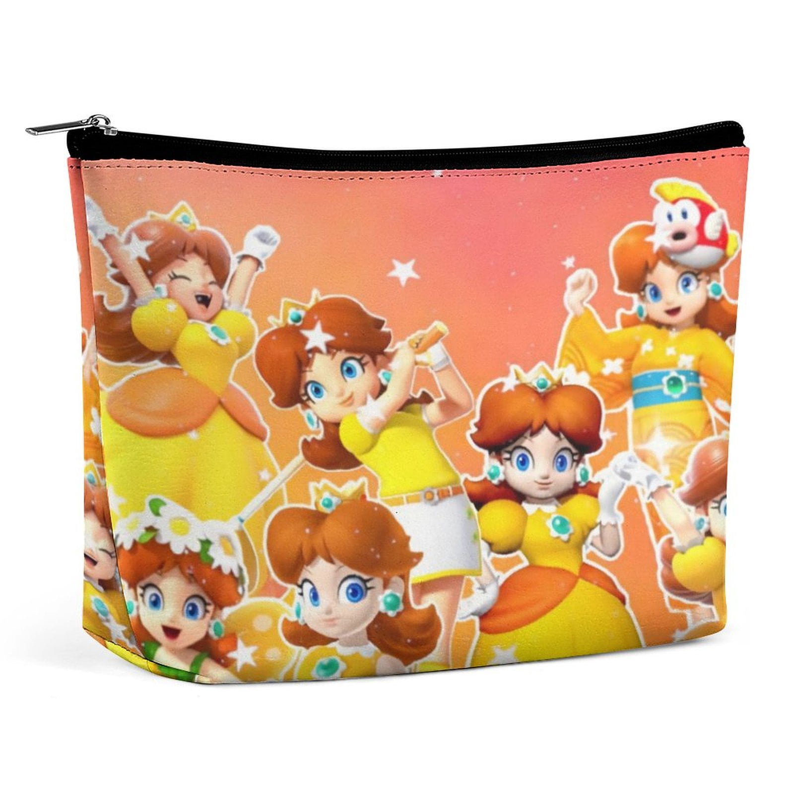 Gifts for Women,Princess Daisy Makeup Bag,Large Cosmetic Bag Capacity ...
