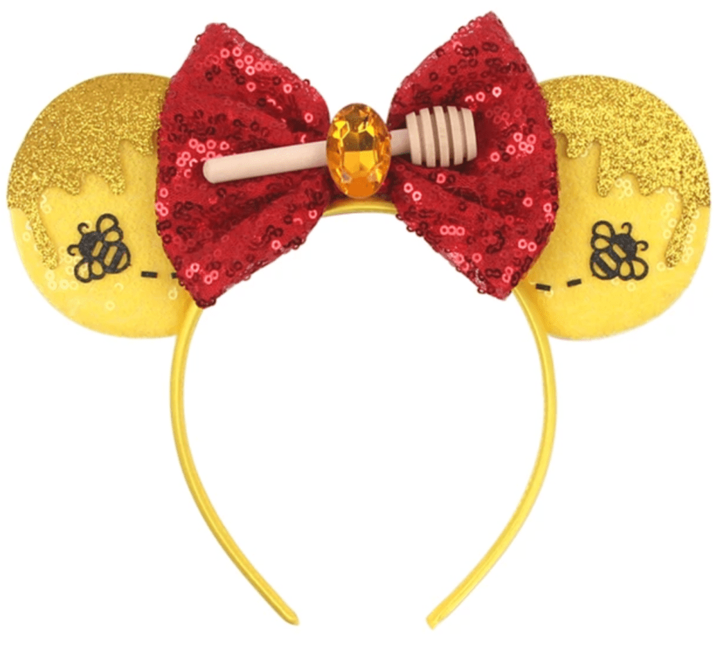 Gifts by RD Yellow Winnie the Pooh Belle Minnie Mouse Ears for Disney ...