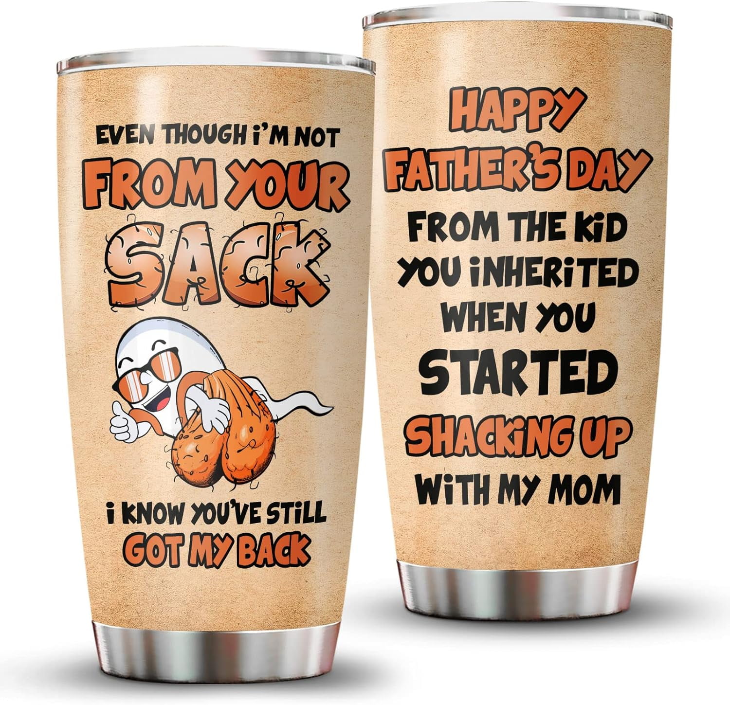 Gifts for Dad, Dad Tumbler with Lid Stainless Steel, Dad Travel Coffee ...