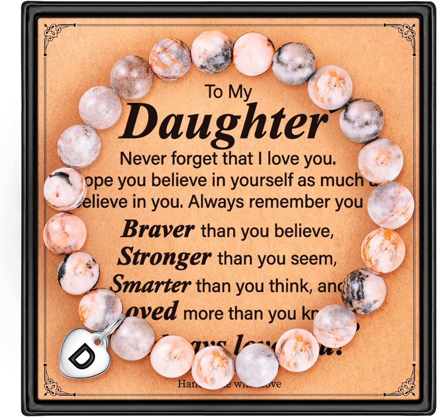 Gifts for Daughter/Granddaughter/Sister/Always Remember - Pink Natural ...